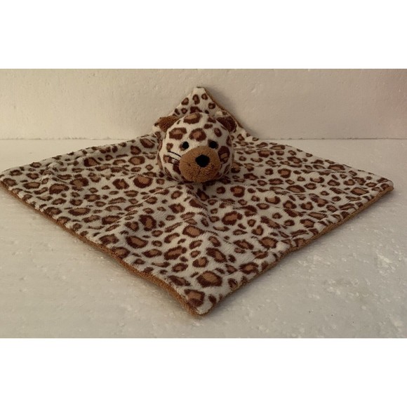 Unknown | Toys | Bear Animal Print Spotted Leopard Lovey Security ...